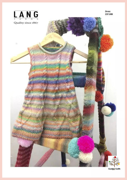 237.008 Knitted Dress Leaflet – Crumbz Craft